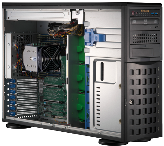 适用于高负载工作的服务器级SuperWorkstations | Supermicro