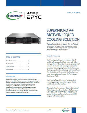 Liquid Cooling Solutions | Super Micro Computer, Inc.